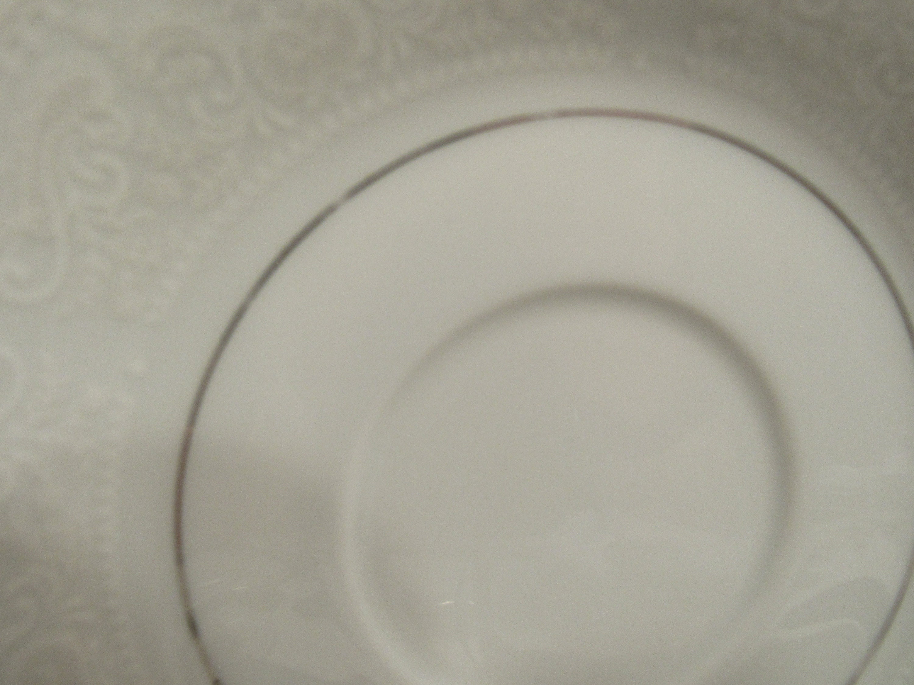 Vintage Crown Ming Jian Shiang Fine China Crochet Pattern Saucers - Etsy