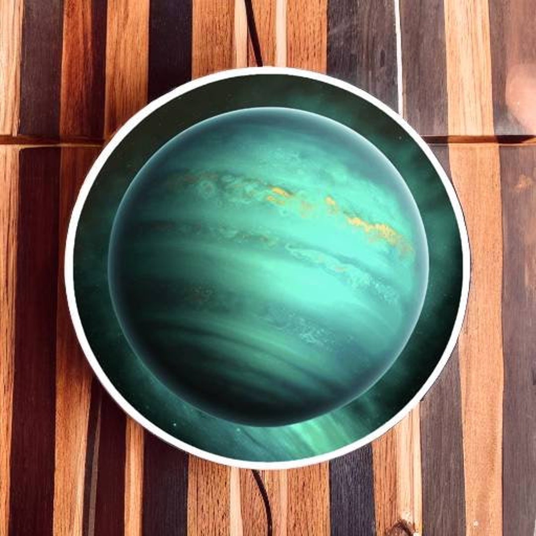 Uranus Sticker Space Collection Water Resistant - Etsy