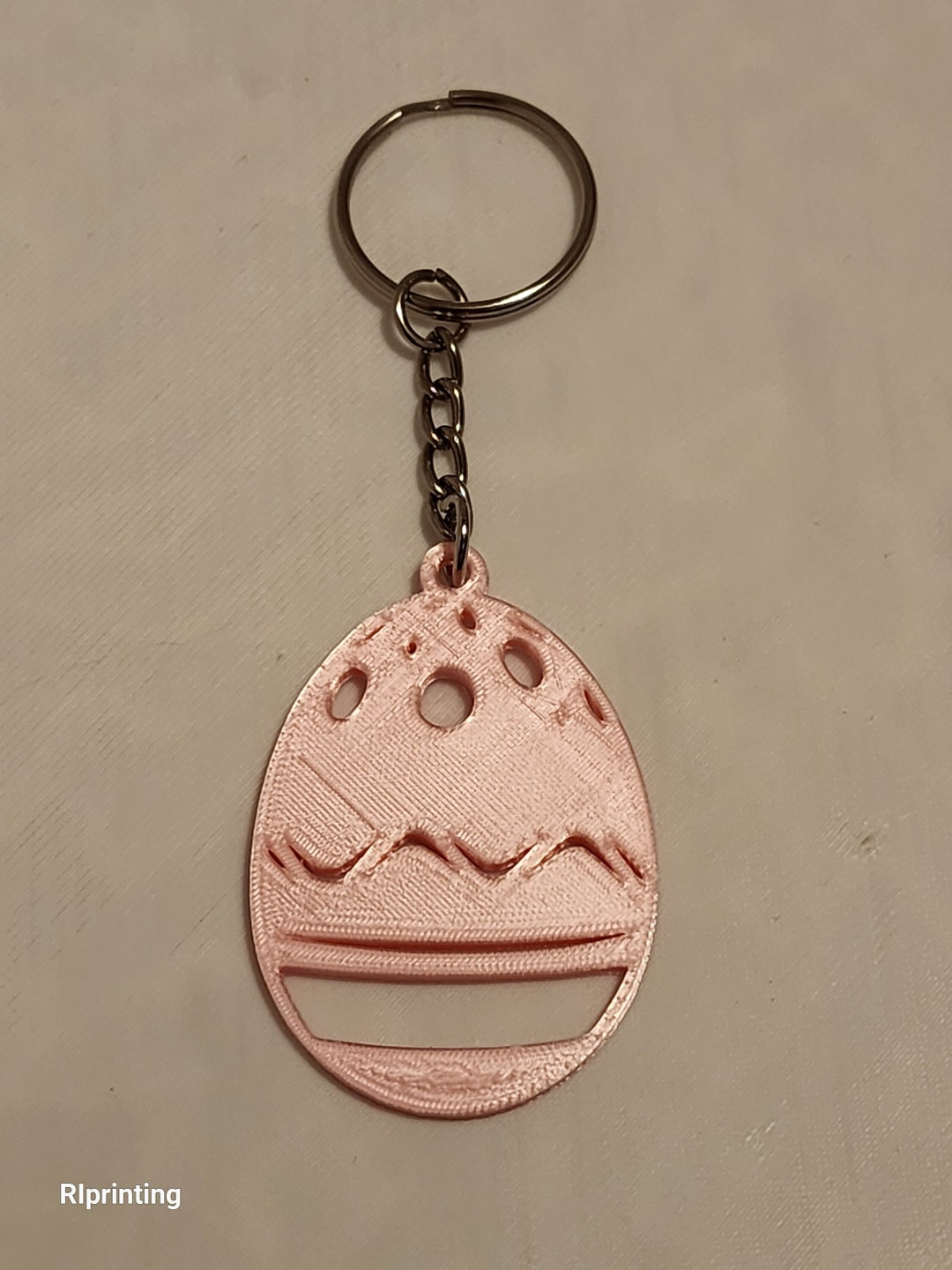 Easter Egg Keychain - Etsy