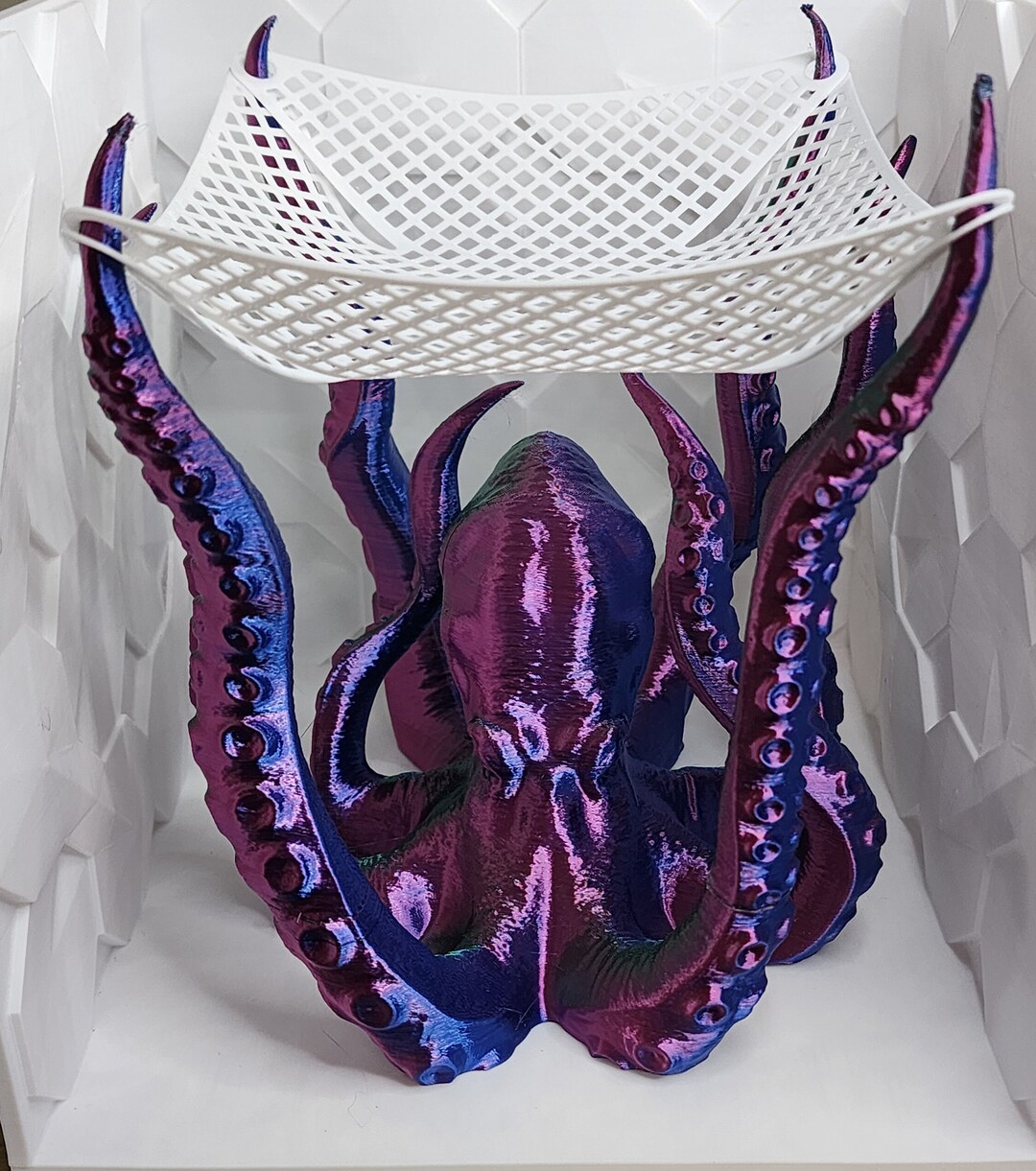 3D Printed Octopus Fruit Basket - Etsy