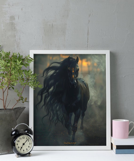 Nightmare Art Horse Lot 212a, Auction 4/11/2025: Rose Walton Painting