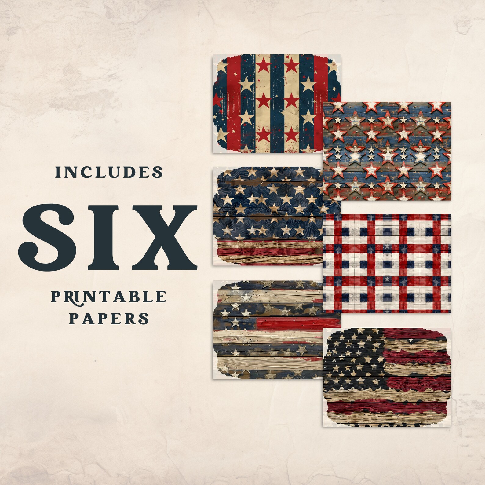 Independence 1776 Antique Printable Scrapbook Ephemera Vintage Collage ...