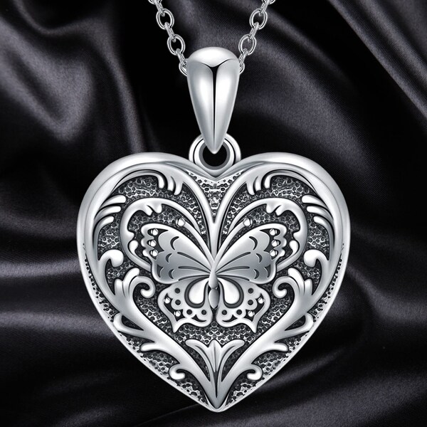 Butterfly Locket - Etsy