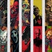 50 Horror Arts Printable Bookmarks, Horror Arts Digital Bookmark Sheets ...