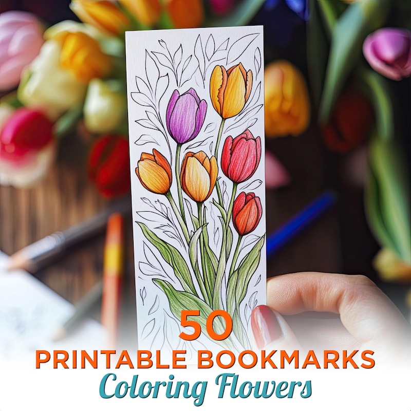 Daisy Watercolor Bookmark - Etsy