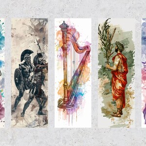 50 Ancient Rome Printable Bookmarks, Historical Digital Download ...