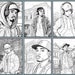 50 Hip Hop Music Coloring Pages, Hip-hop Rap Printable Grayscale ...
