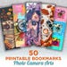 50 Photo Camera Printable Bookmarks, Camera Digital Download Bookmark ...
