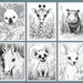 28 Baby Animals Coloring Pages, Adults Printable Coloring Page ...
