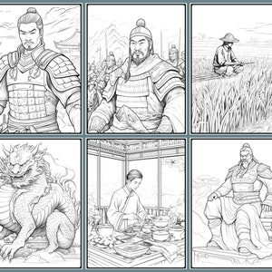 35 Ancient China Coloring Pages, Adults Printable Coloring Page With ...