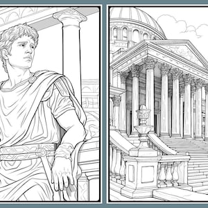 40 Ancient Rome Coloring Pages, Adults Printable Coloring Page With ...