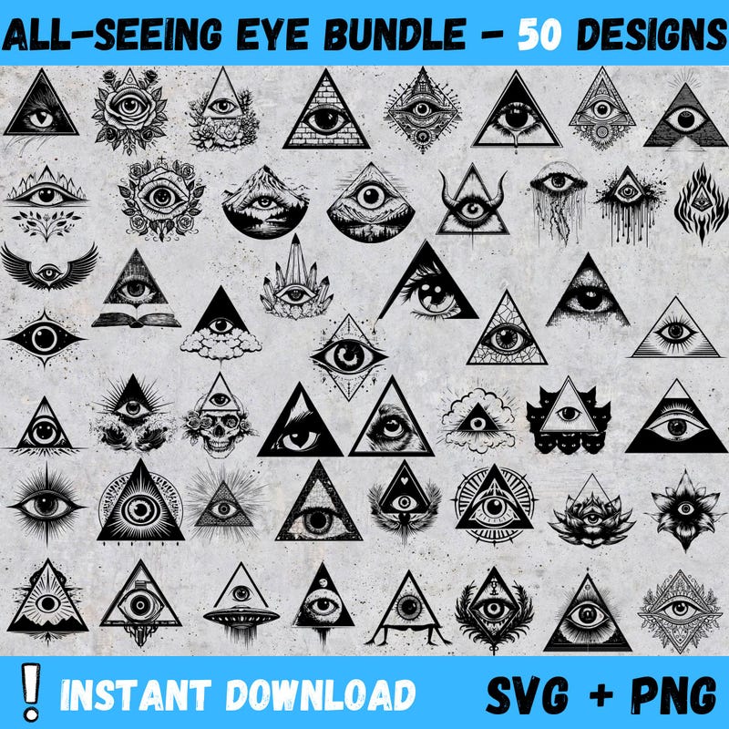 All Seeing Eye Svg - Etsy