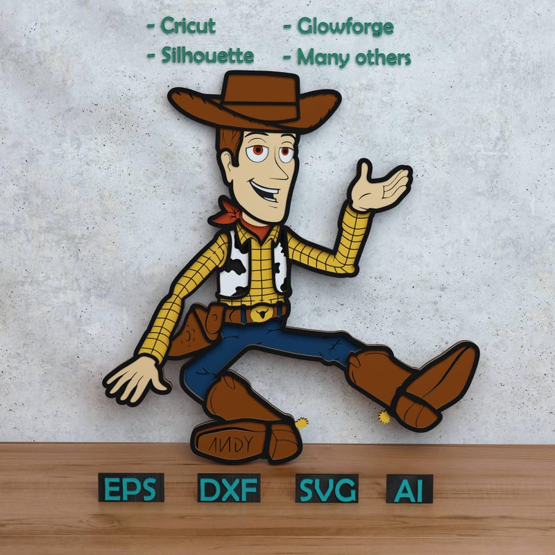 Toy Story Shadows - Etsy