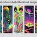 50 Alien and UFO Printable Bookmarks, Alien Digital Download Bookmark ...
