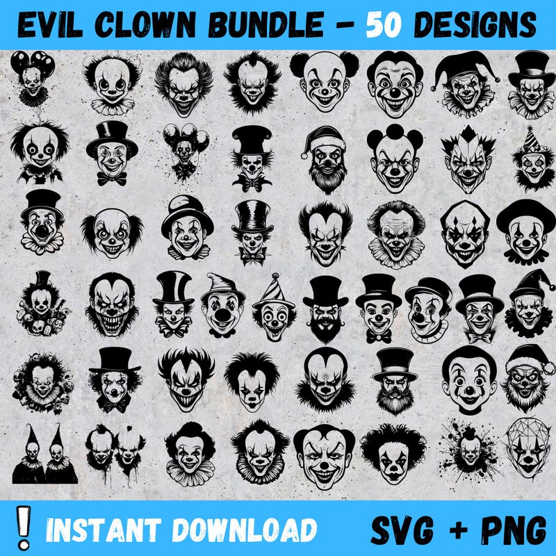 Scary Clown Hands - Etsy