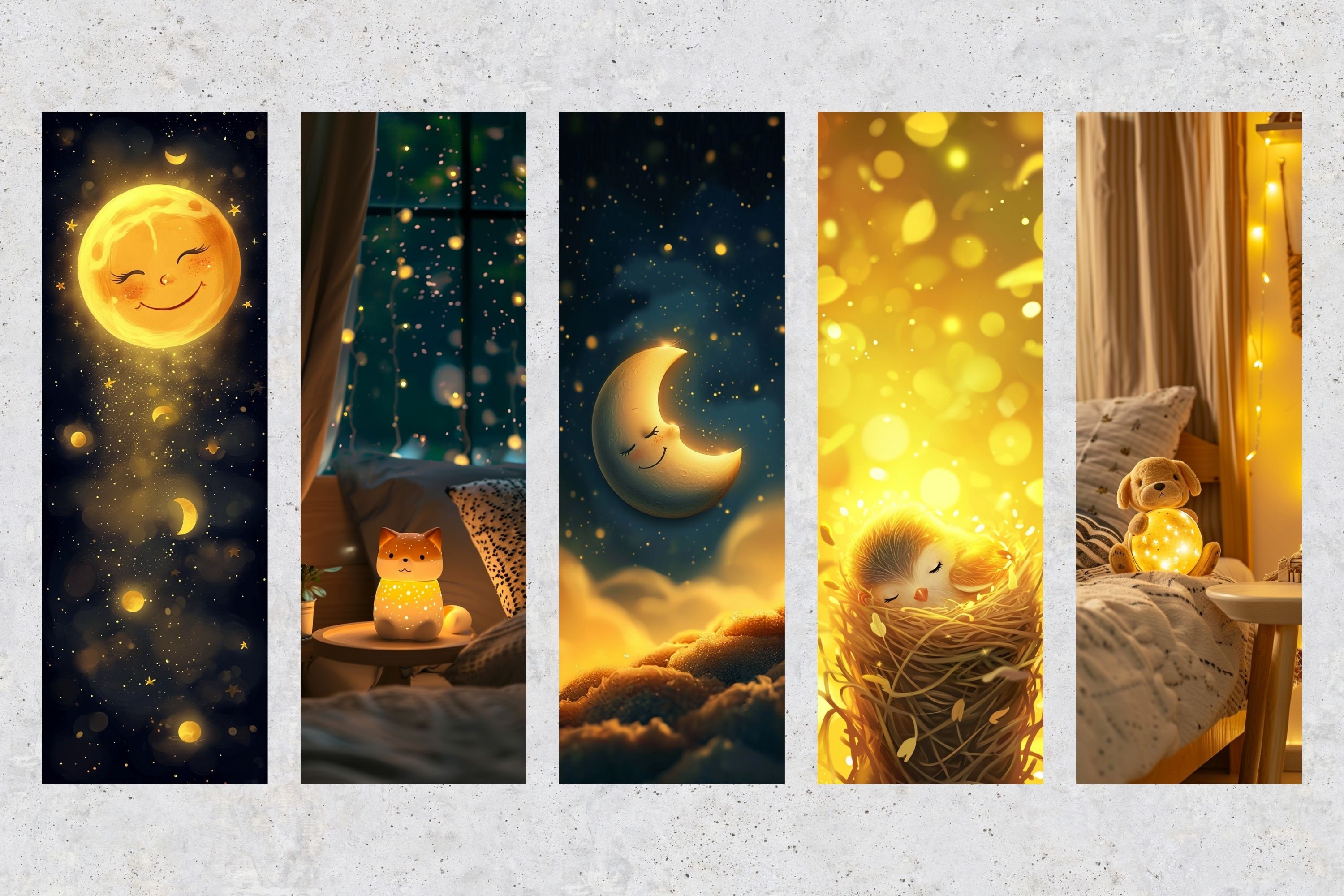 45 Bedtime Story Printable Bookmarks, Fairy Tale Digital Download ...