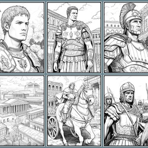 40 Ancient Rome Coloring Pages, Adults Printable Coloring Page With ...