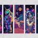 50 Astronaut Printable Bookmarks, Spaceman Digital Download Bookmark ...