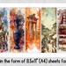 50 Ancient Rome Printable Bookmarks, Historical Digital Download ...