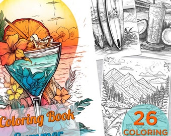 Boho Digital Coloring Pages Printable Coloring Pages - Etsy