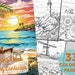 33 Relaxing Landscape Coloring Pages, Printable Nature Coloring Pages ...