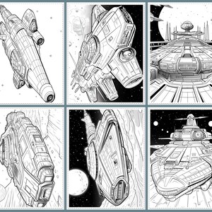 28 Starships Coloring Pages, Printable Spaceship Coloring Pages for ...