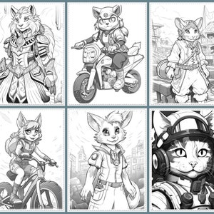 30 Furry Coloring Pages, Adults Printable Coloring Page With Furry Arts ...