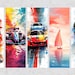 40 Sports Printable Bookmarks, Sport Digital Download Bookmark Sheets ...