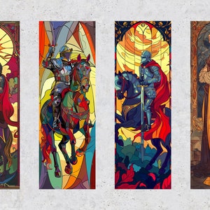 50 Medieval Printable Bookmarks, Fairy Tale Digital Download Bookmark ...