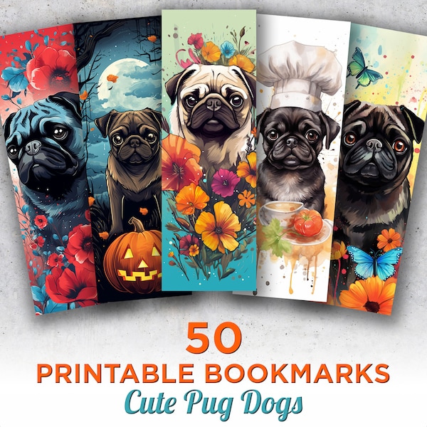 Pug - Etsy