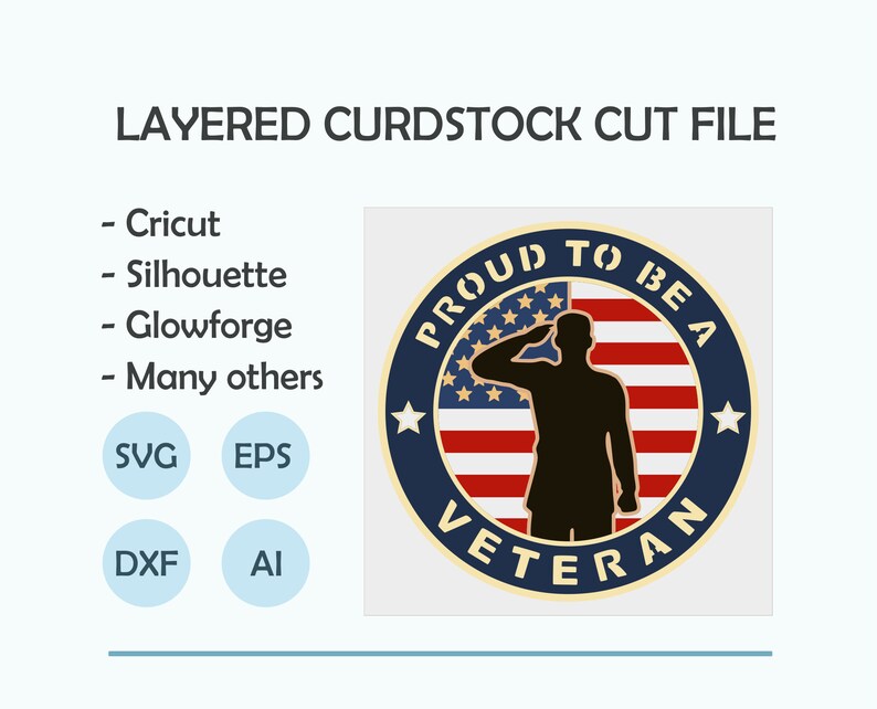 Veteran Shadow Box Soldier SVG Layered Design for Cricut - Etsy