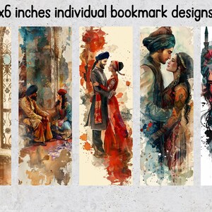 50 Turkish Novel Printable Bookmarks, Turkey Digital Bookmark Sheets ...