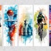 40 Sports Printable Bookmarks, Sport Digital Download Bookmark Sheets ...