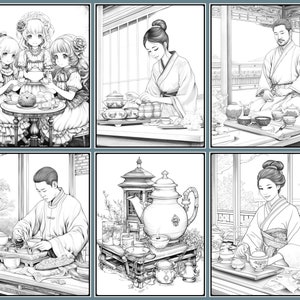 40 Tea Ceremony Coloring Pages, Japan Tea Ceremony Adults Printable ...