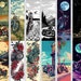 50 Motorbike Printable Bookmarks, Motorcycle Digital Download Bookmark ...
