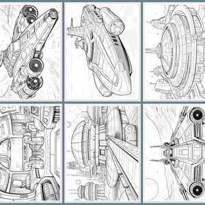 28 Starships Coloring Pages, Printable Spaceship Coloring Pages for ...