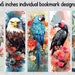 50 Bird Printable Bookmarks, Birds Digital Download Bookmark Sheets ...