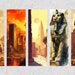 55 Egyptian Art Printable Bookmarks, Historical Digital Download ...