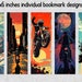 50 Motorbike Printable Bookmarks, Motorcycle Digital Download Bookmark ...