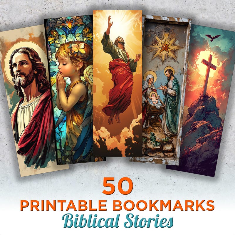 Biblical Bookmark Set - Etsy