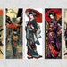 50 Japan Art Printable Bookmarks, Historical Digital Download Bookmark ...