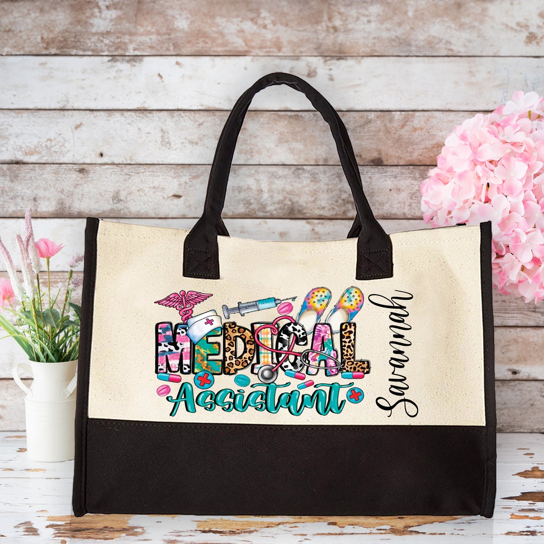 Medical Assistant Tote, Gift for Medical Assistant, Healthcare Worker ...