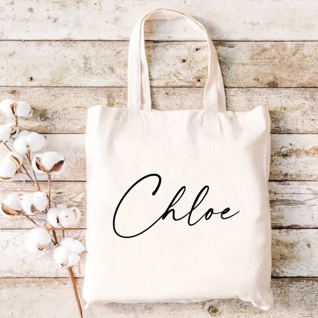 Personalized Name Bag, Custom Tote Bag, Name Tote, Mothers Day Gifts ...
