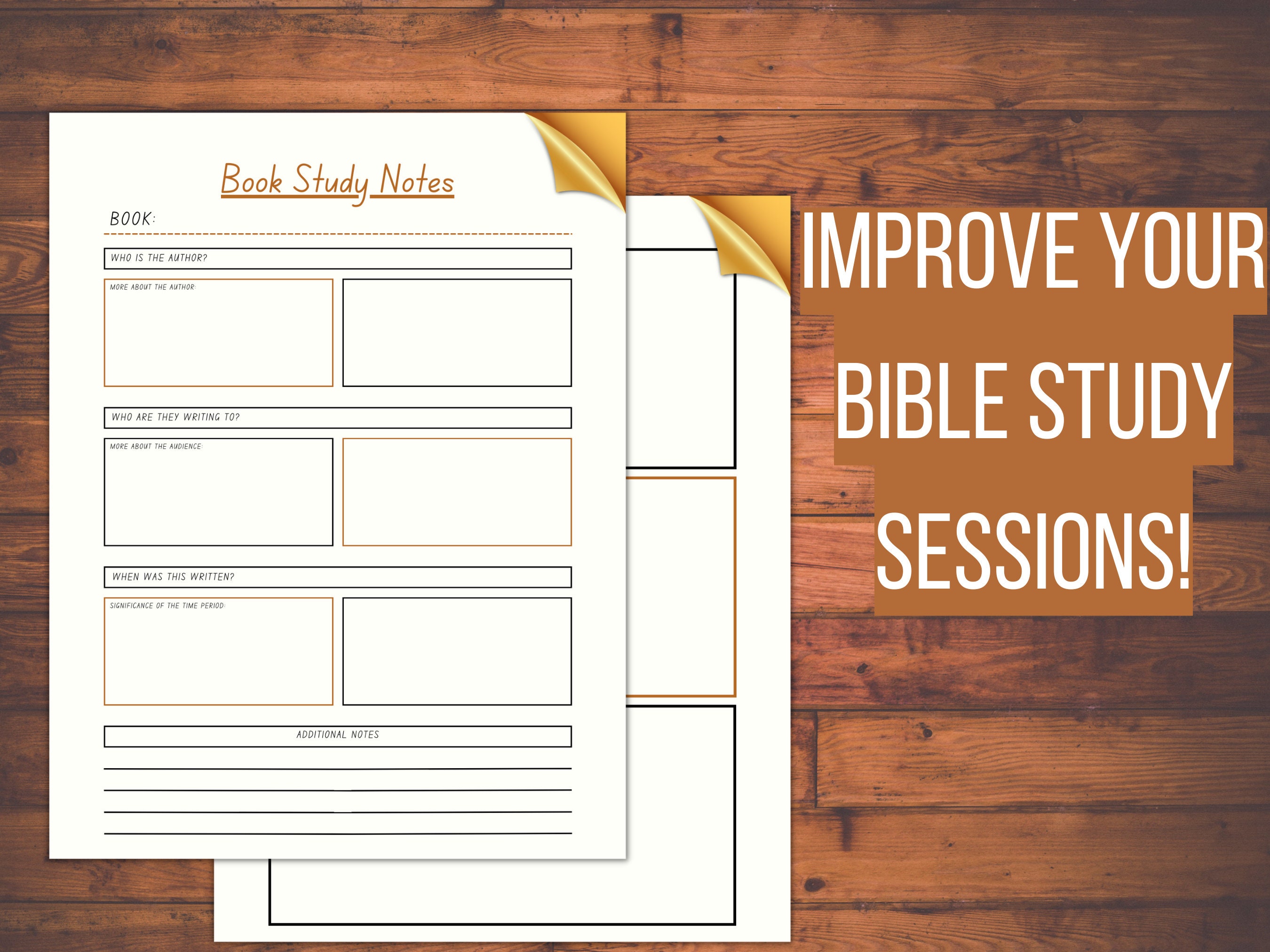 Bible Study Planner, Book Study Notes, Book Introduction, Sermon Notes ...