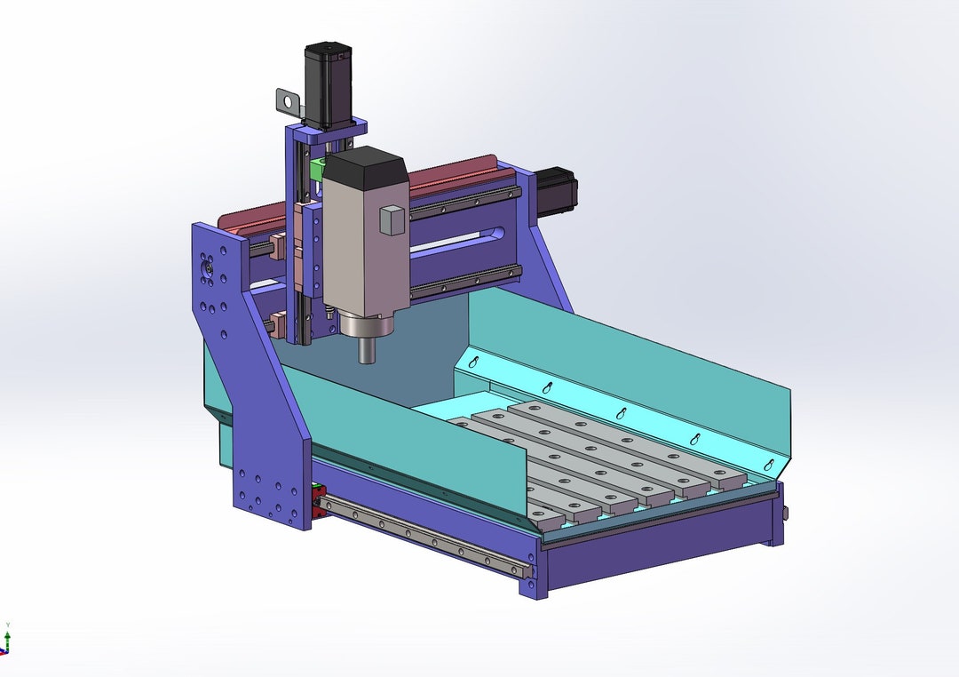 CNC Mill Design Model for SW 2024 Ver. - Etsy