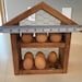 Farmhouse Chicken Egg Holder Holds 12 Large Chicken Eggs - Etsy