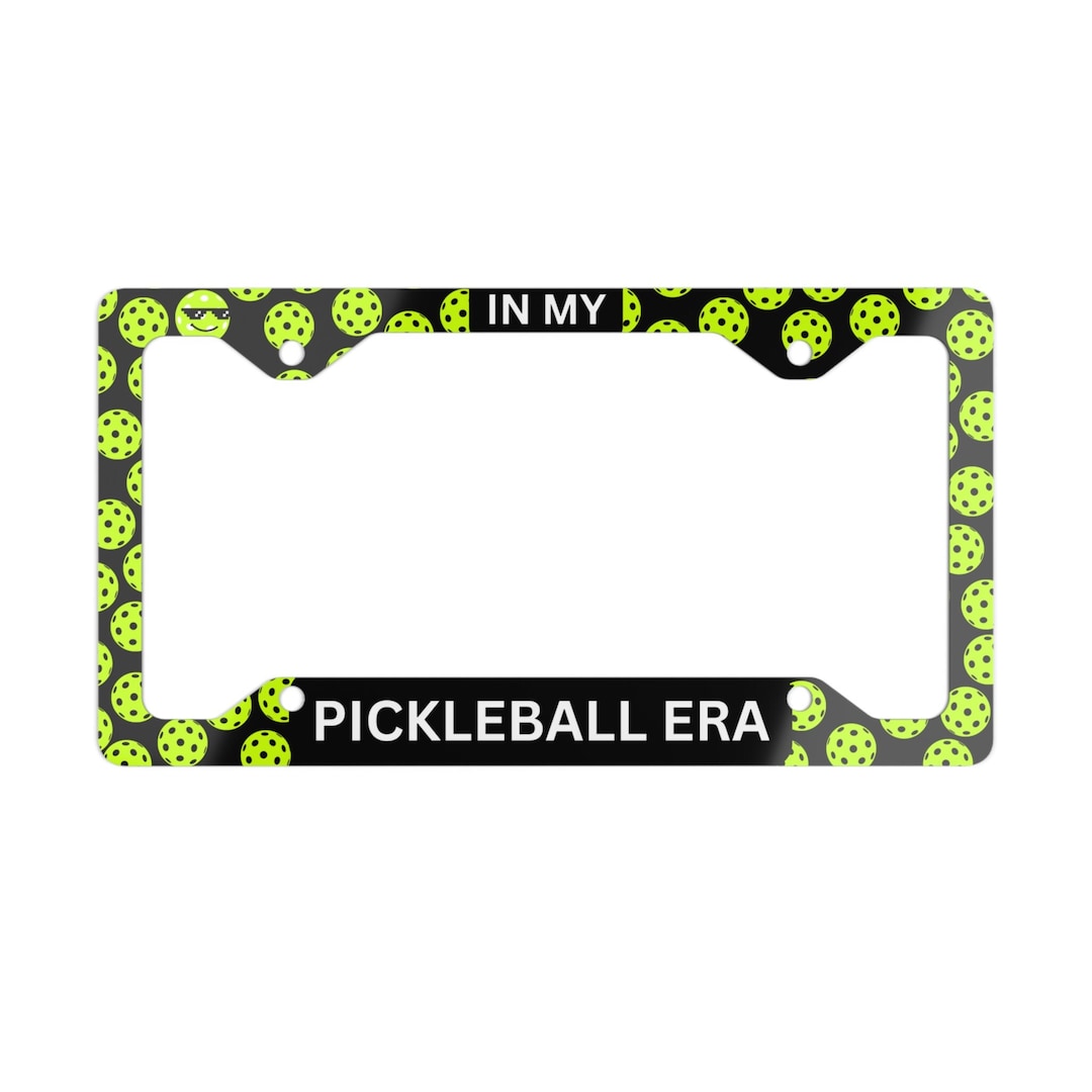 Pickleball Era Car Plate, Pickleball Trend,pickleball Car License Plate ...