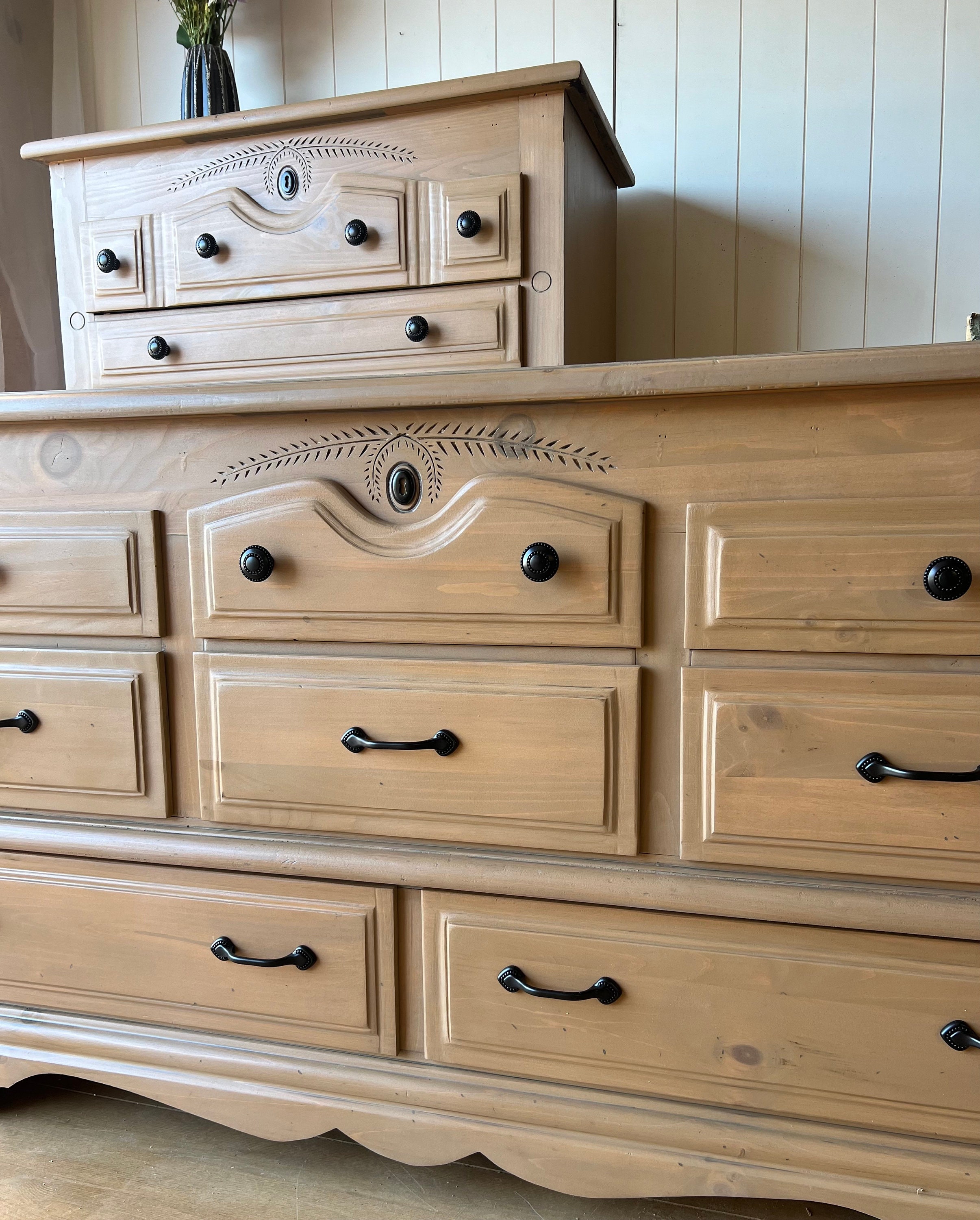 SOLD Stunning Paint Washed Bedroom Set - Etsy