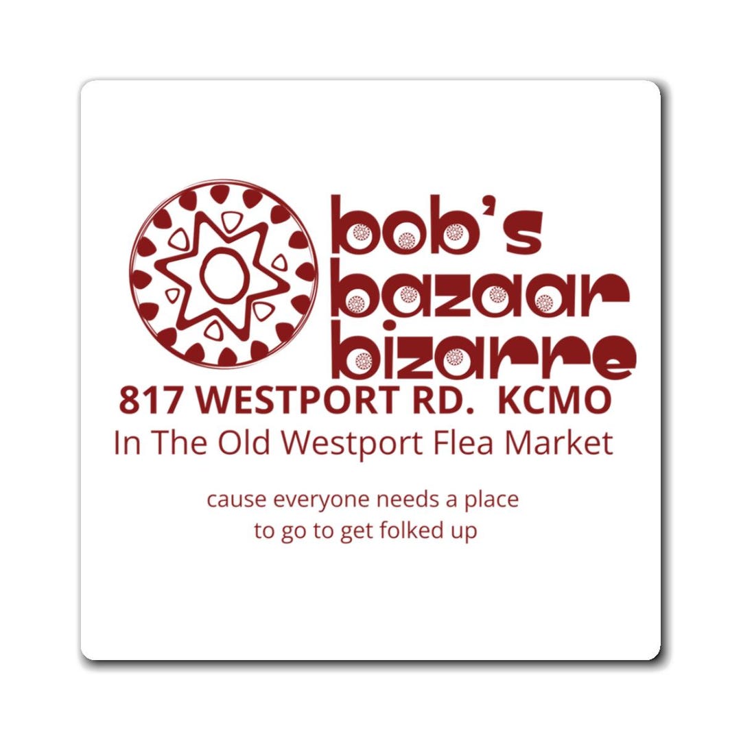 Magnets, Robert Berdella Bazaar Bizarre Recreated Logo Magnet, Serial ...