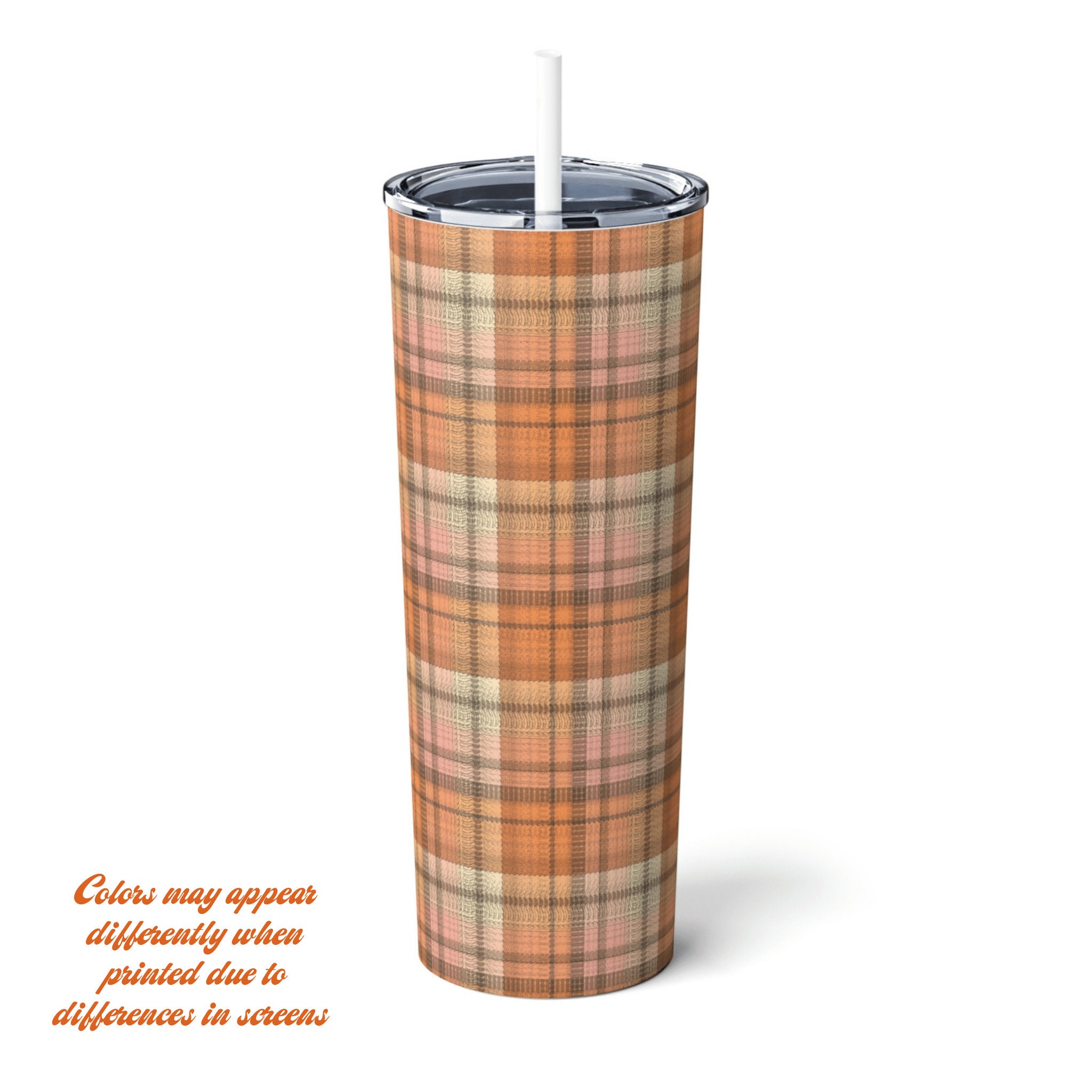 RETRO PRETTY PLAID Seamless Pattern Digital Download Pink, Orange ...